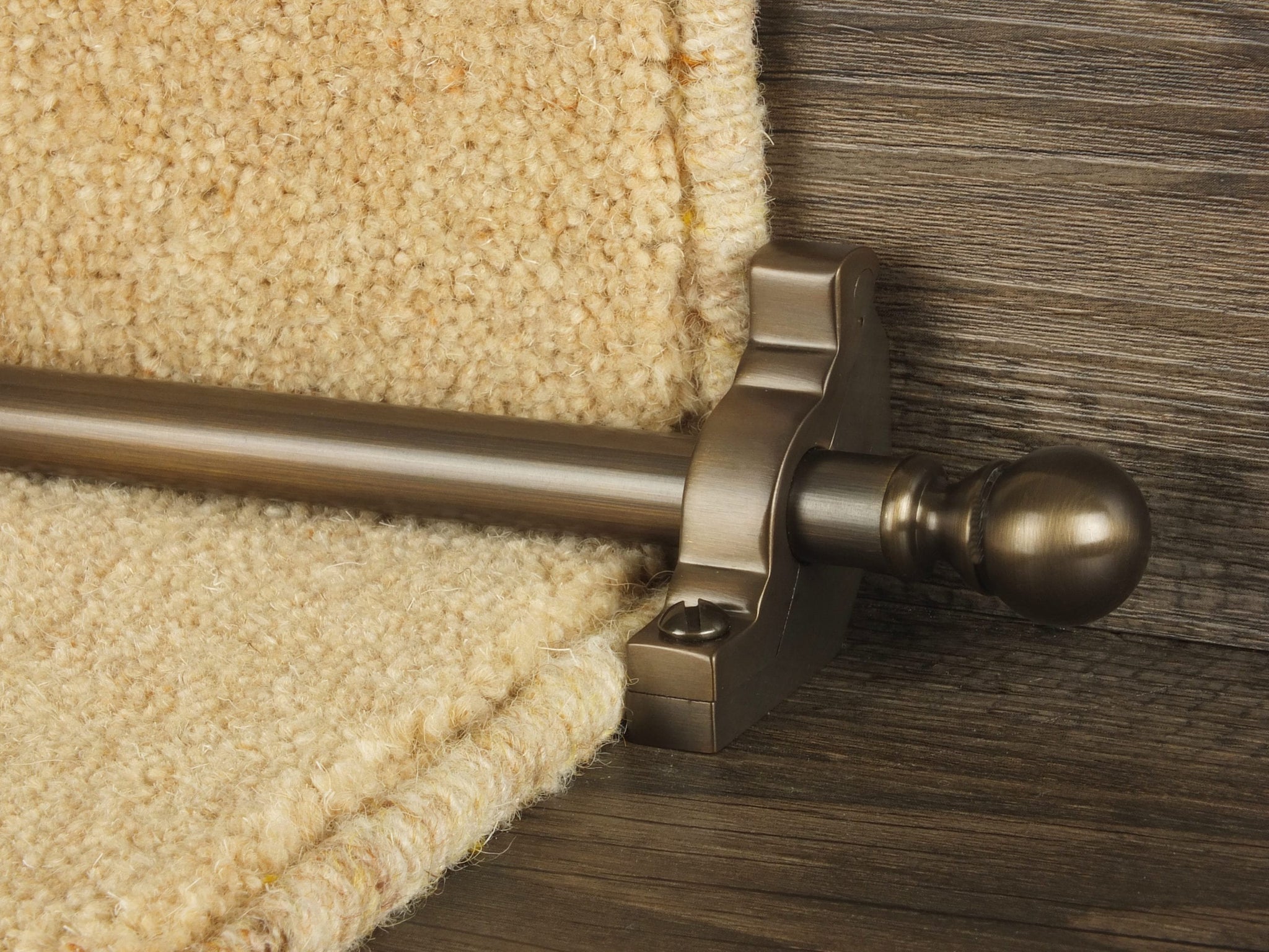 Stair Rods Direct - Carpet Stair Rods in Brass, Chrome, Black & More