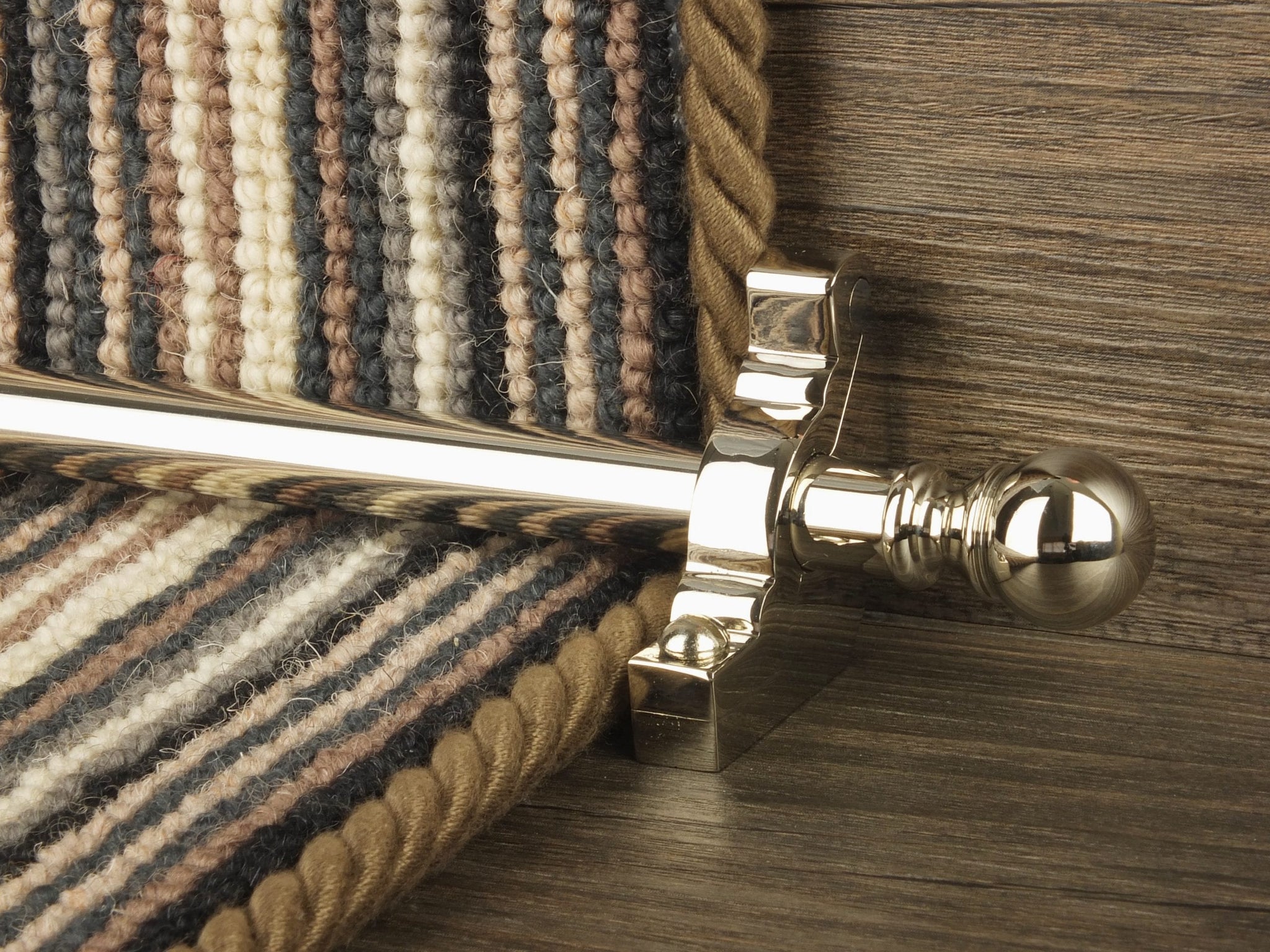 Stair Rods Direct - Carpet Stair Rods in Brass, Chrome, Black & More
