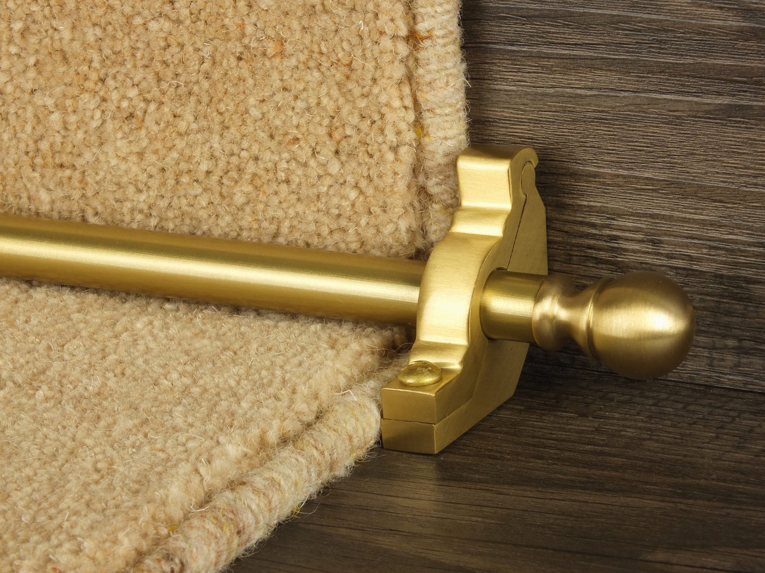 Stair Rods Direct - Carpet Stair Rods in Brass, Chrome, Black & More