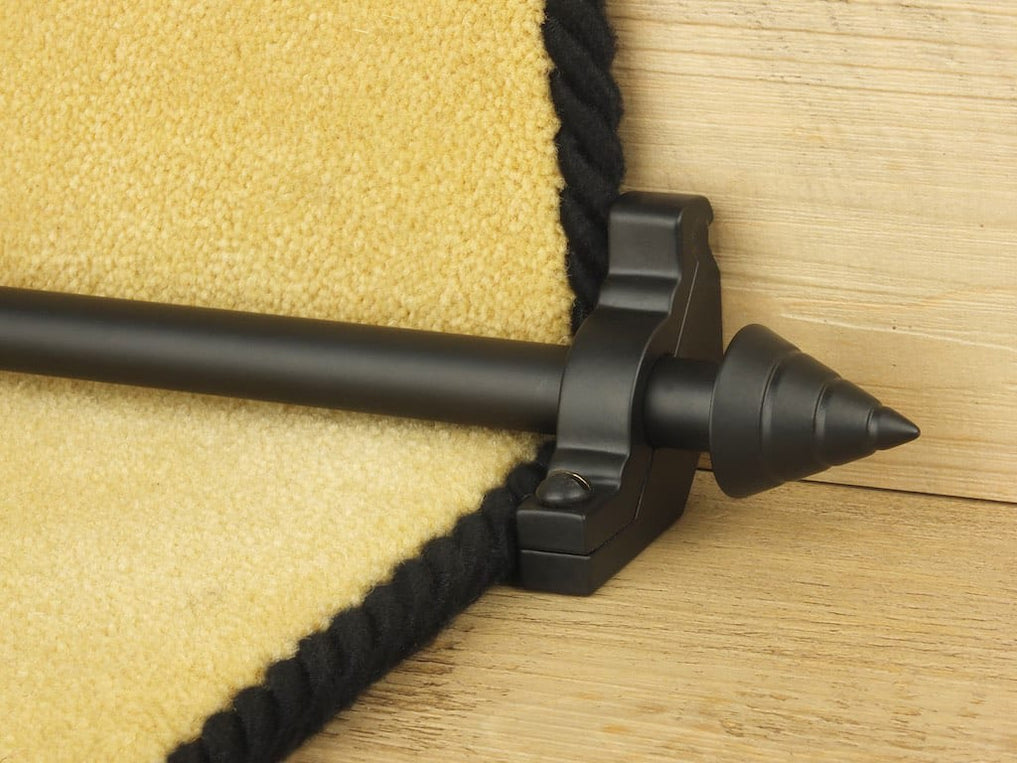 Arrow Stair Rods in Black | Stair Styling Accessory