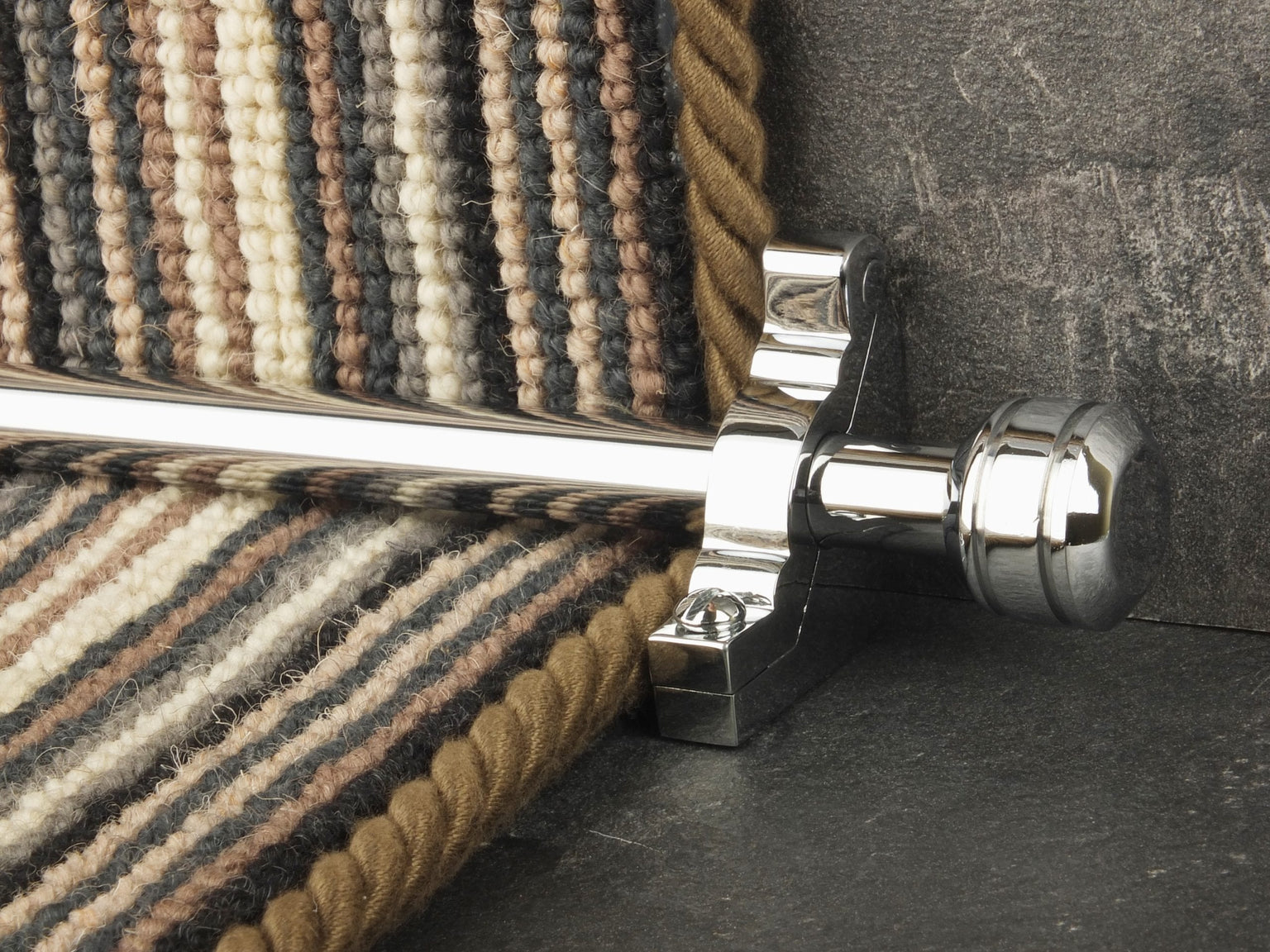 Stair Rods Direct - Carpet Stair Rods in Brass, Chrome, Black & More