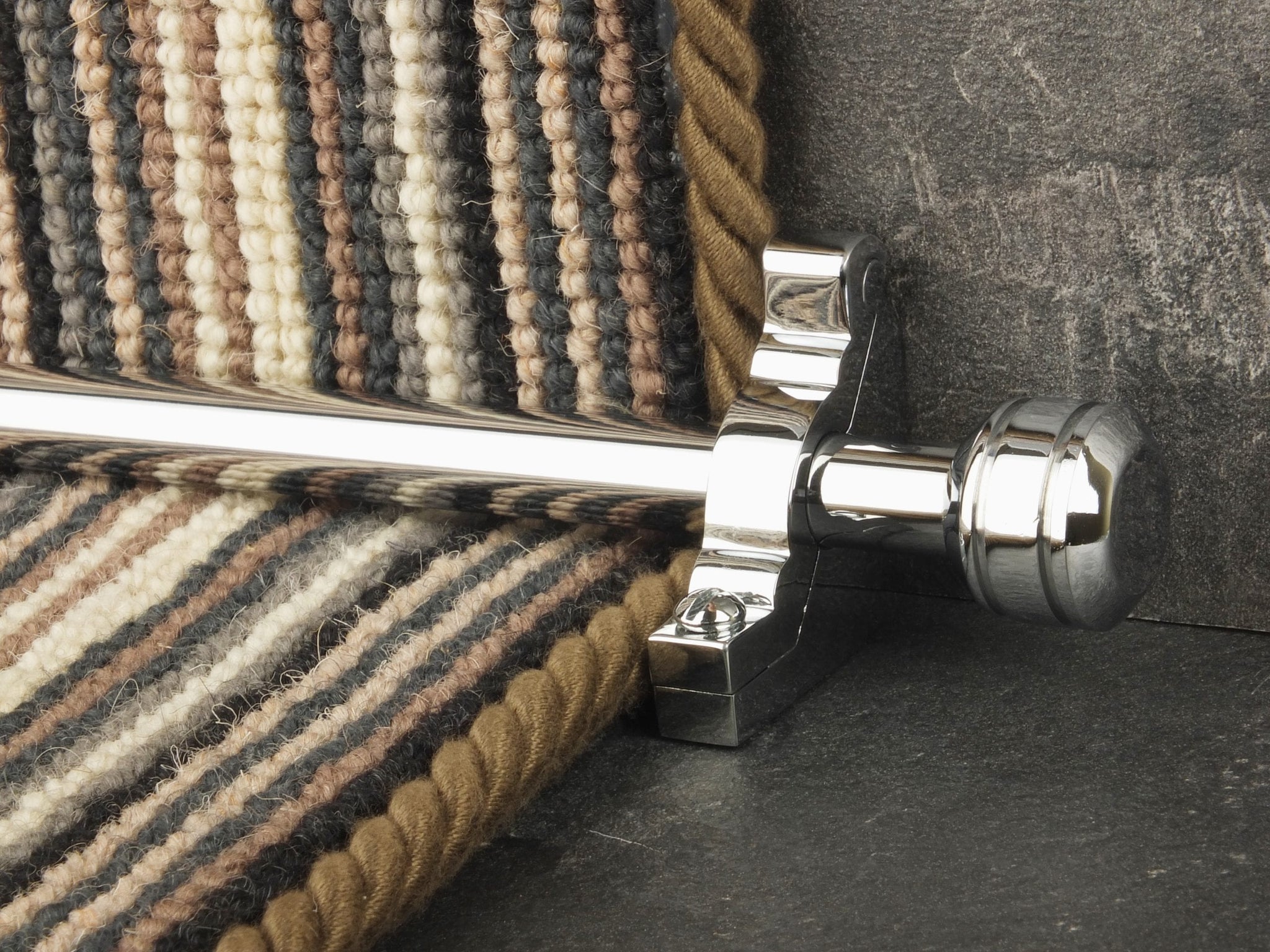 Stair Rods Direct - Carpet Stair Rods in Brass, Chrome, Black & More