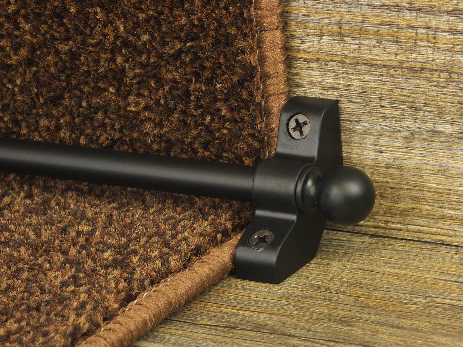 Stair Rods Direct - Carpet Stair Rods in Brass, Chrome, Black & More