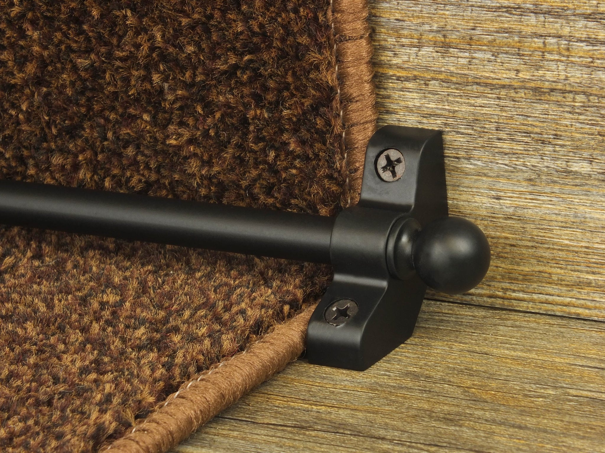 Stair Rods Direct - Carpet Stair Rods in Brass, Chrome, Black & More