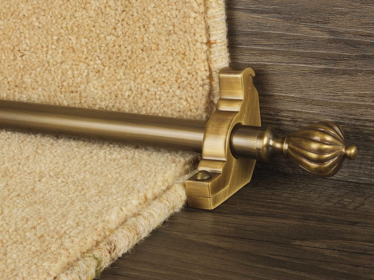 Cairo Stair Rods - Antique Brass | Stair Rods Direct