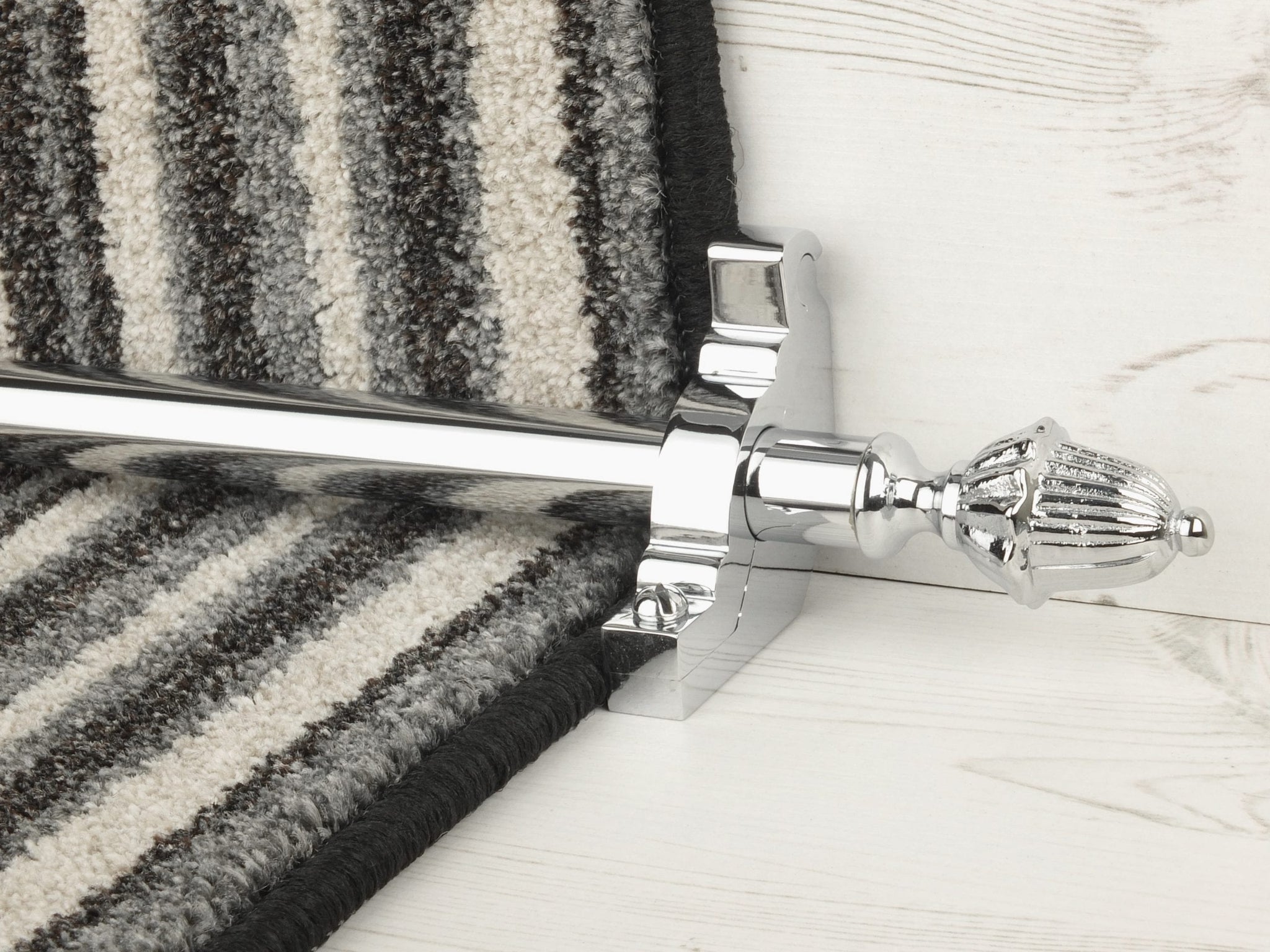 Stair Rods Direct - Carpet Stair Rods in Brass, Chrome, Black & More