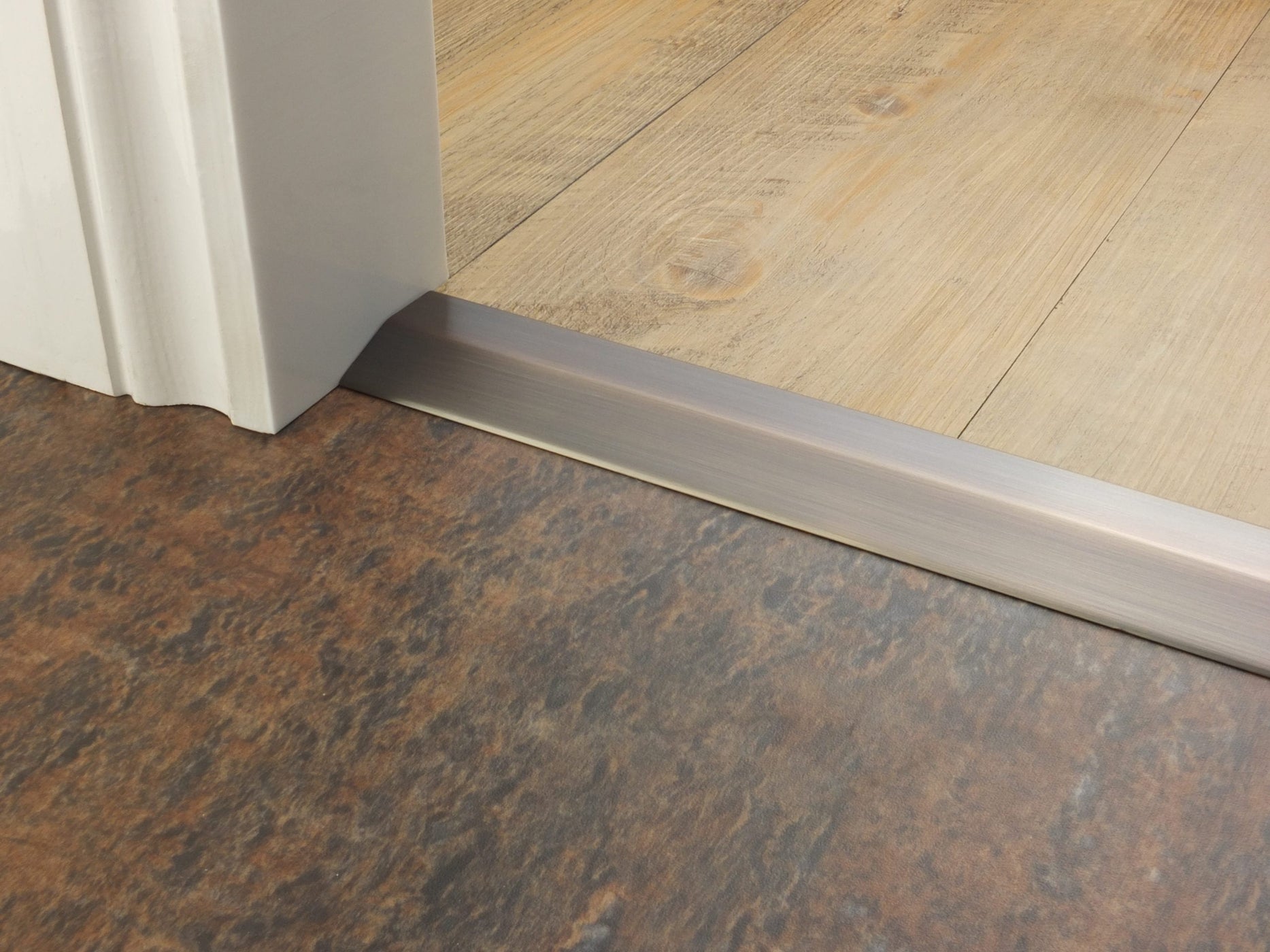 Premier Compression Ramp - Antique Bronze | Carpet to Tile Threshold Strip