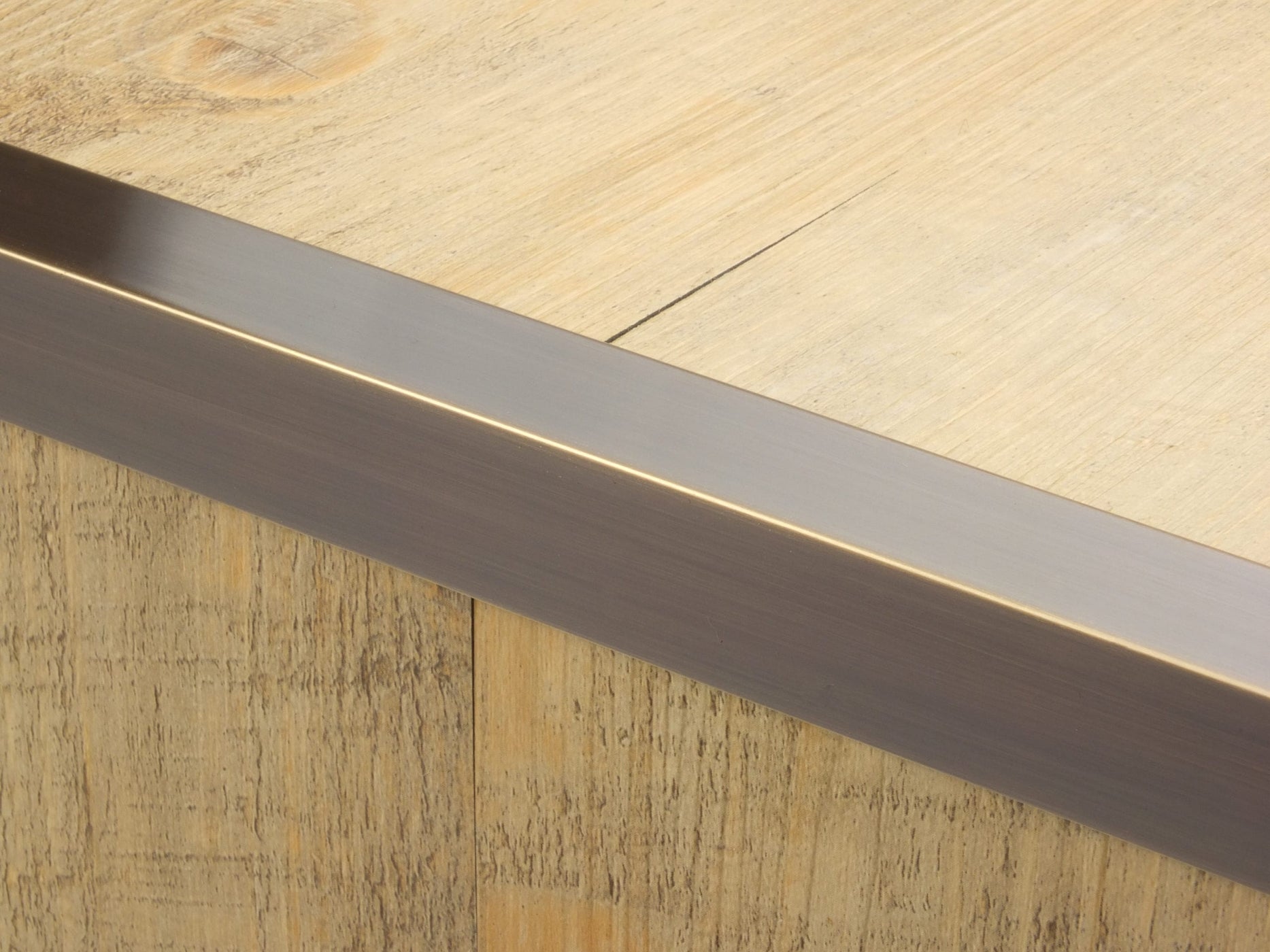 Premier Square Lip Trim - Antique Bronze | Stair Rods Direct