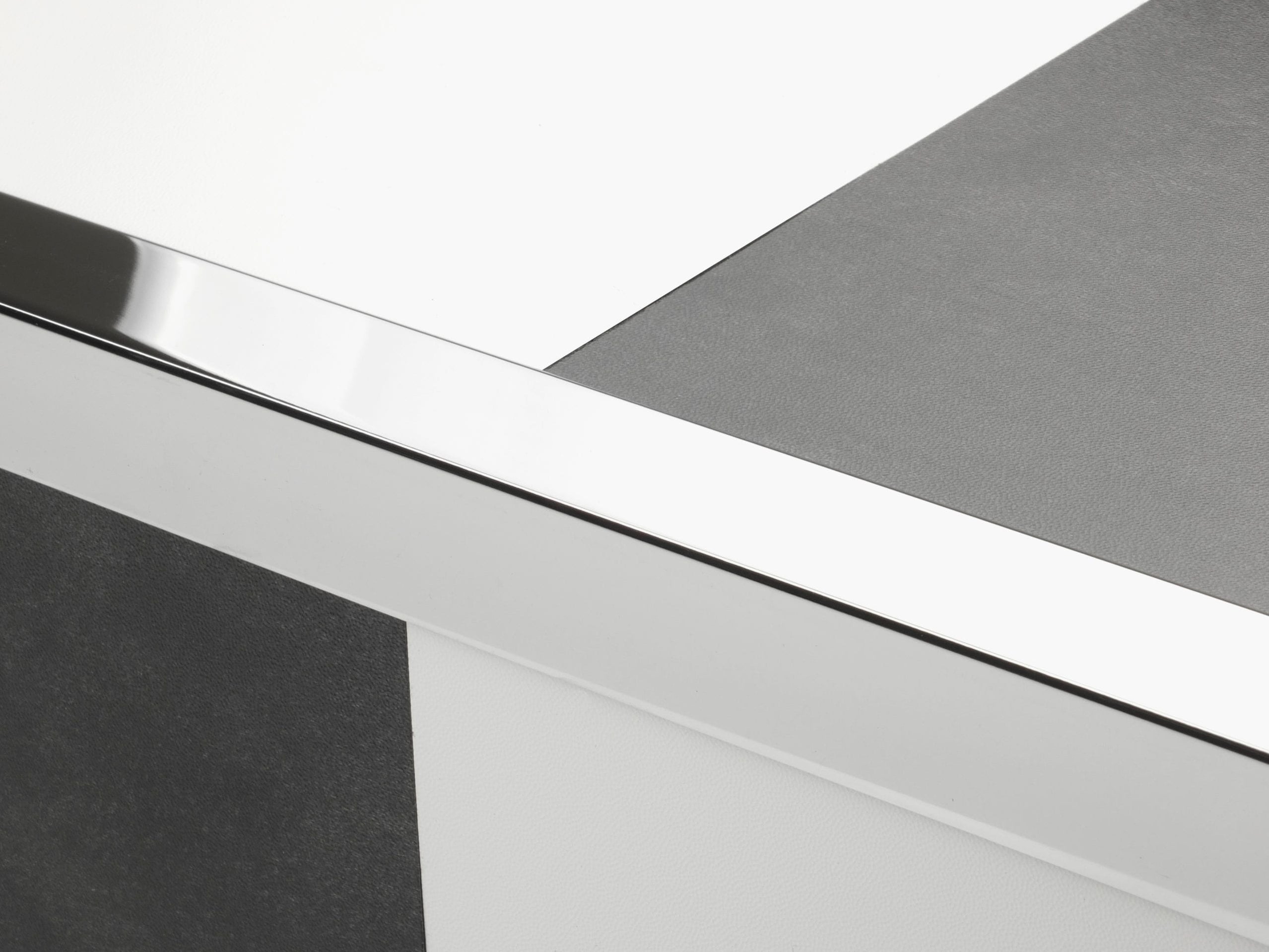 Premier Square Lip Angle Edge in Chrome | Smooth Floor Join