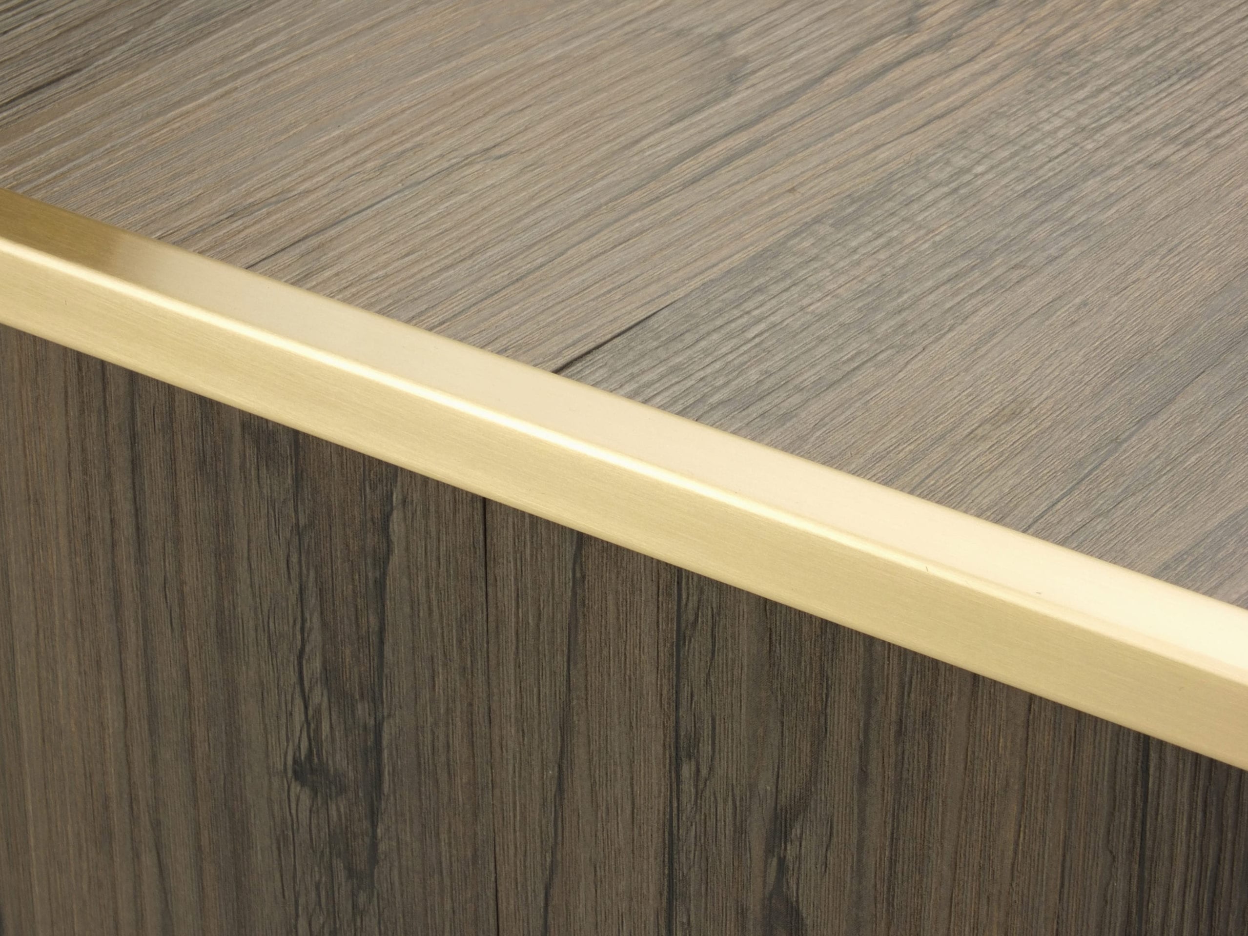 Premier Lip Floor Trim - Satin Brass | Stair Rods Direct