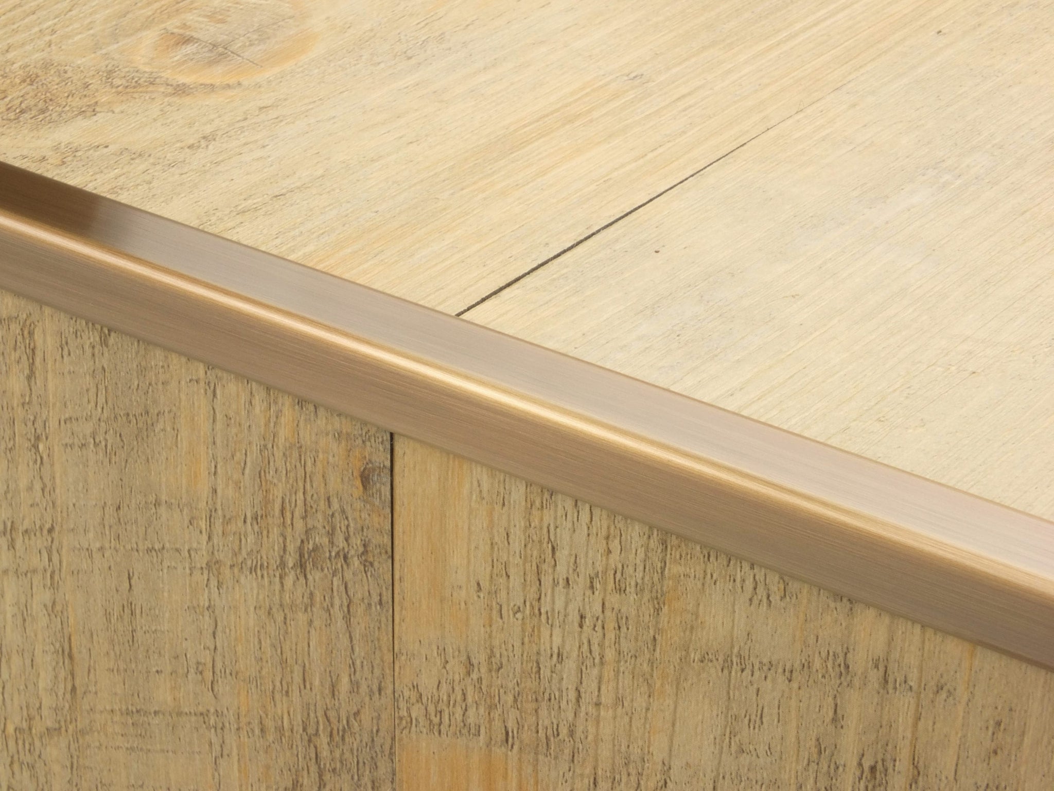 Antique Brass Stair Nosings | Traditional Stair Edging