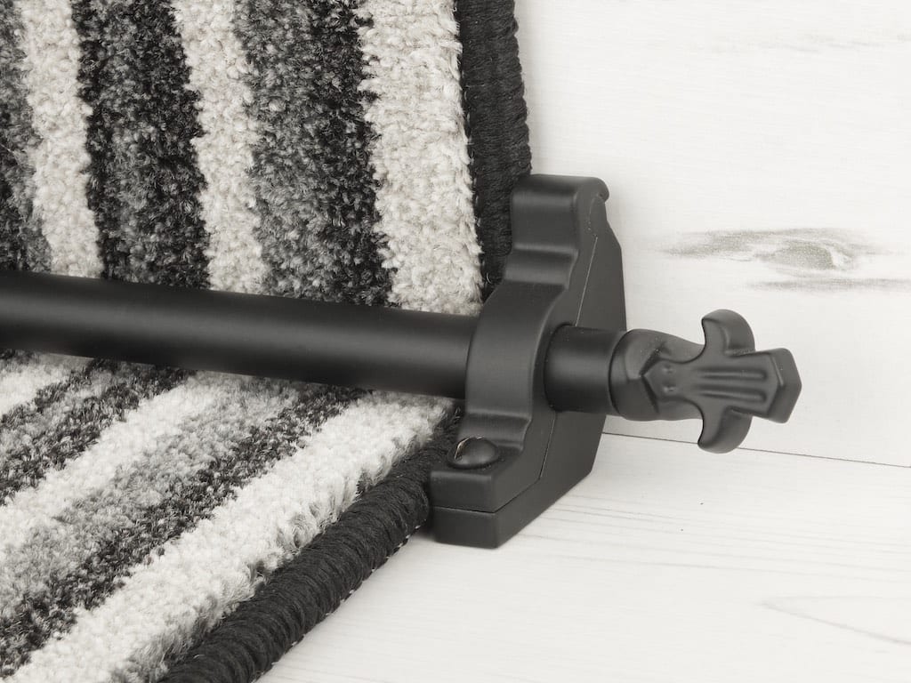 Bordeaux Stair Rods in Black | Premium Staircase Decoration
