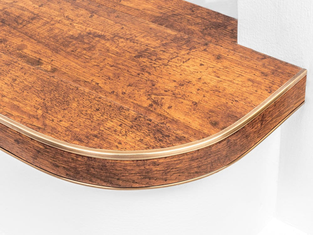 Bendy Bullnose Brass Stair Nosing | Stair Rods Direct