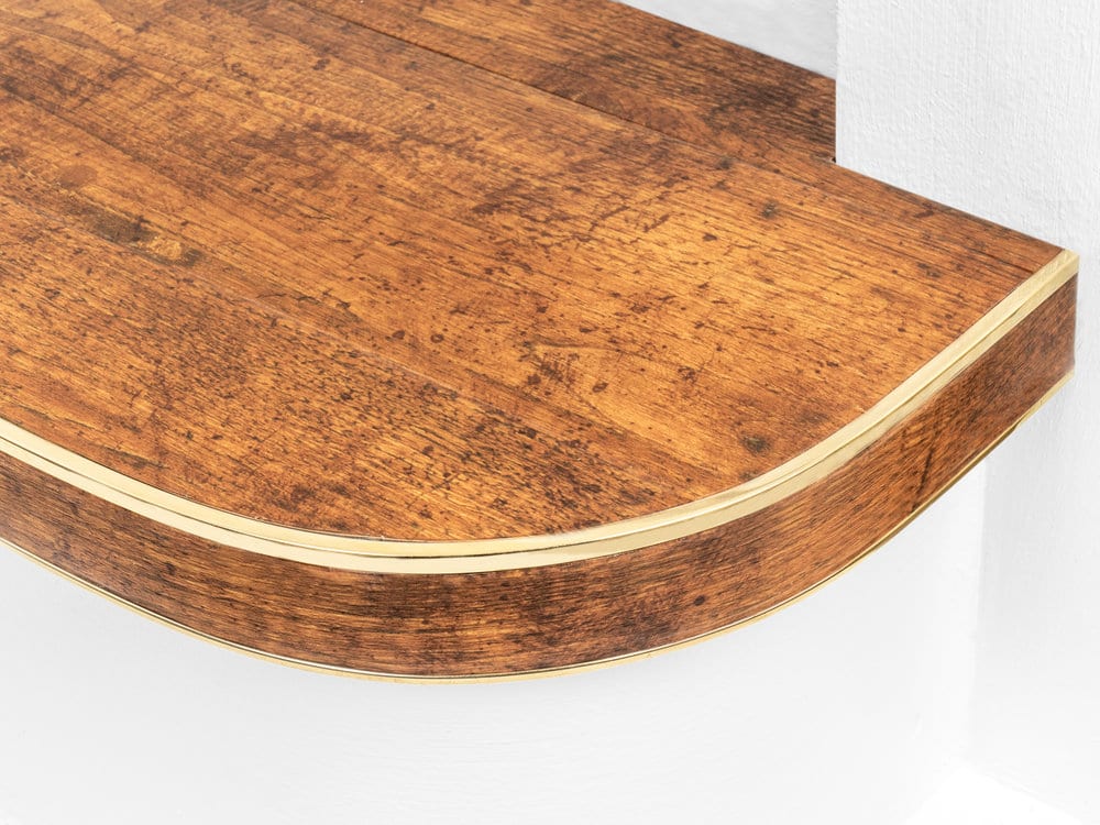 Premier Bendybull Stair Nosing - Polished Brass Finish | Stair Rods Direct